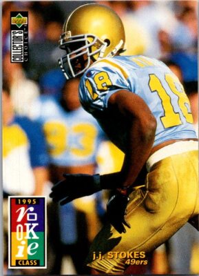 1995 Collector's Choice Football 10 J.J. Stokes | eBay