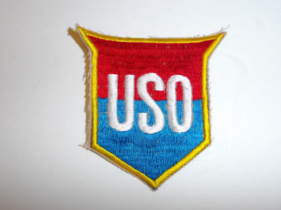 b1079 WW2 US USO United Service Organization shoulder patch R22B | eBay