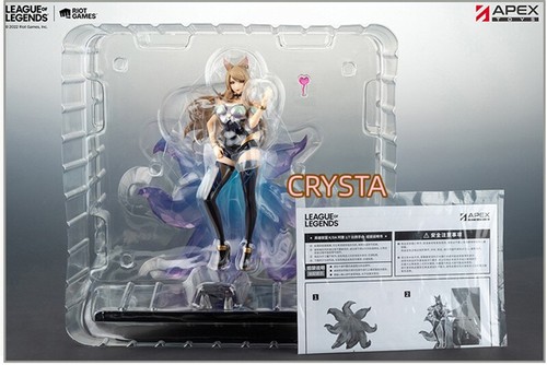 APEX League of Legends K/DA Ahri Action Figure PVC Model H9.5" Statue ...