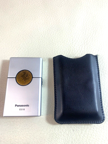 Panasonic Men's Portable Card Shaver ES518 AAAx2 Silver 95g Made in ...