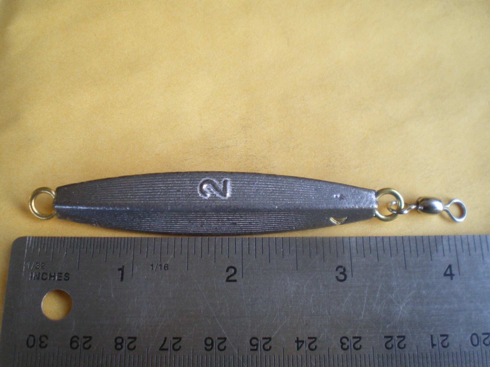 10 PCS. DIAMOND FISHING JIG LURE W/#5 SWIVEL 1/2, 3/4, 1, 1-1/2, 2 OZ ...