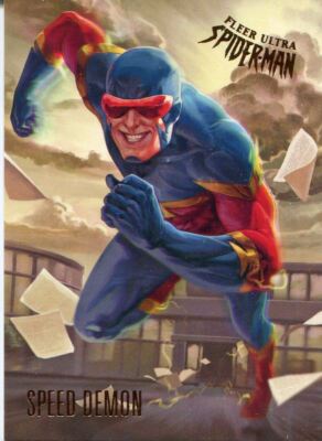 Spiderman Fleer Ultra 2017 Base Card #89 Speed Demon | eBay UK