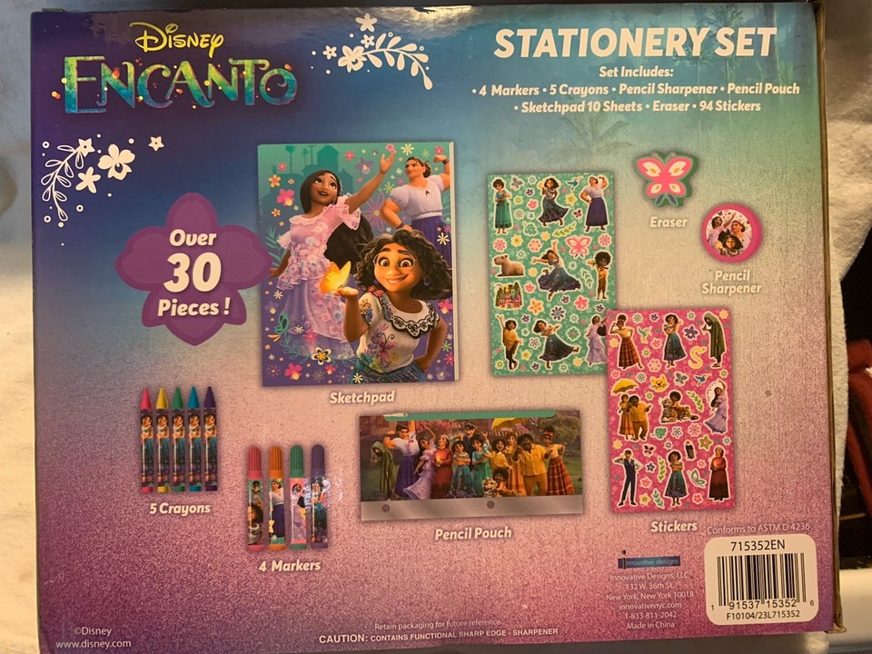Disney Encanto Stationery Set - Over 30 Pieces | eBay