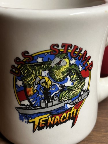 USS STUMP TENACITY Coffee Mug Cup NAVY Military Destroyer Ship War ...