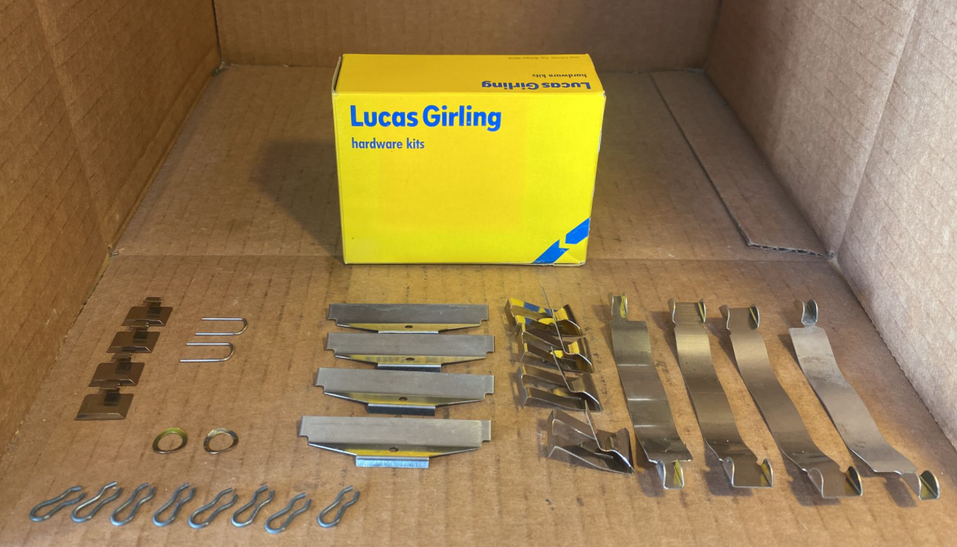 Lucas Girling Brake Pad Clips & Pin Set - #GK6001 - Fits Toyota | eBay