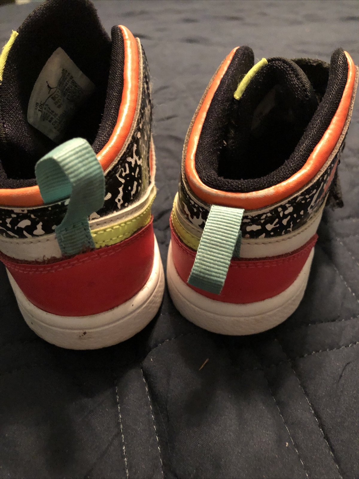 Nike Sky Jordan Shoes Composition Notebook BQ7196-009 - Size 10C Little ...