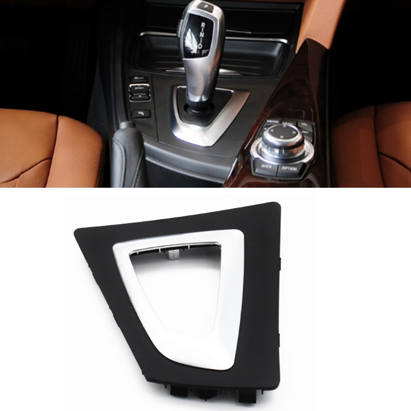 51169234131 Center Gear Shift Panel Cover For BMW 3 Series F30 F31 F34 ...