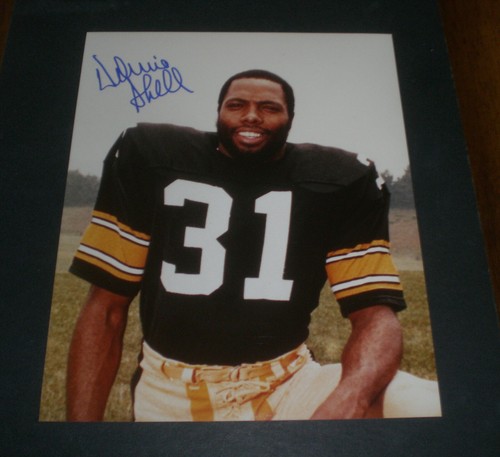 STEELERS DONNIE SHELL AUTOGRAPHED COLOR 8x10 W/COA | eBay