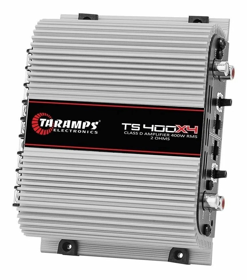Taramps TS 400X4 Amplifier 2 Ohms 4 Channel 400 W Full Range Amp Car ...