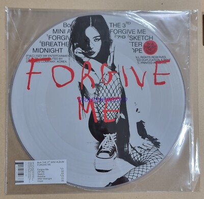 BOA Forgive Me 3RD ALBUM LP Ver. LIMITED EDITION K-POP PICTURE DISC ...