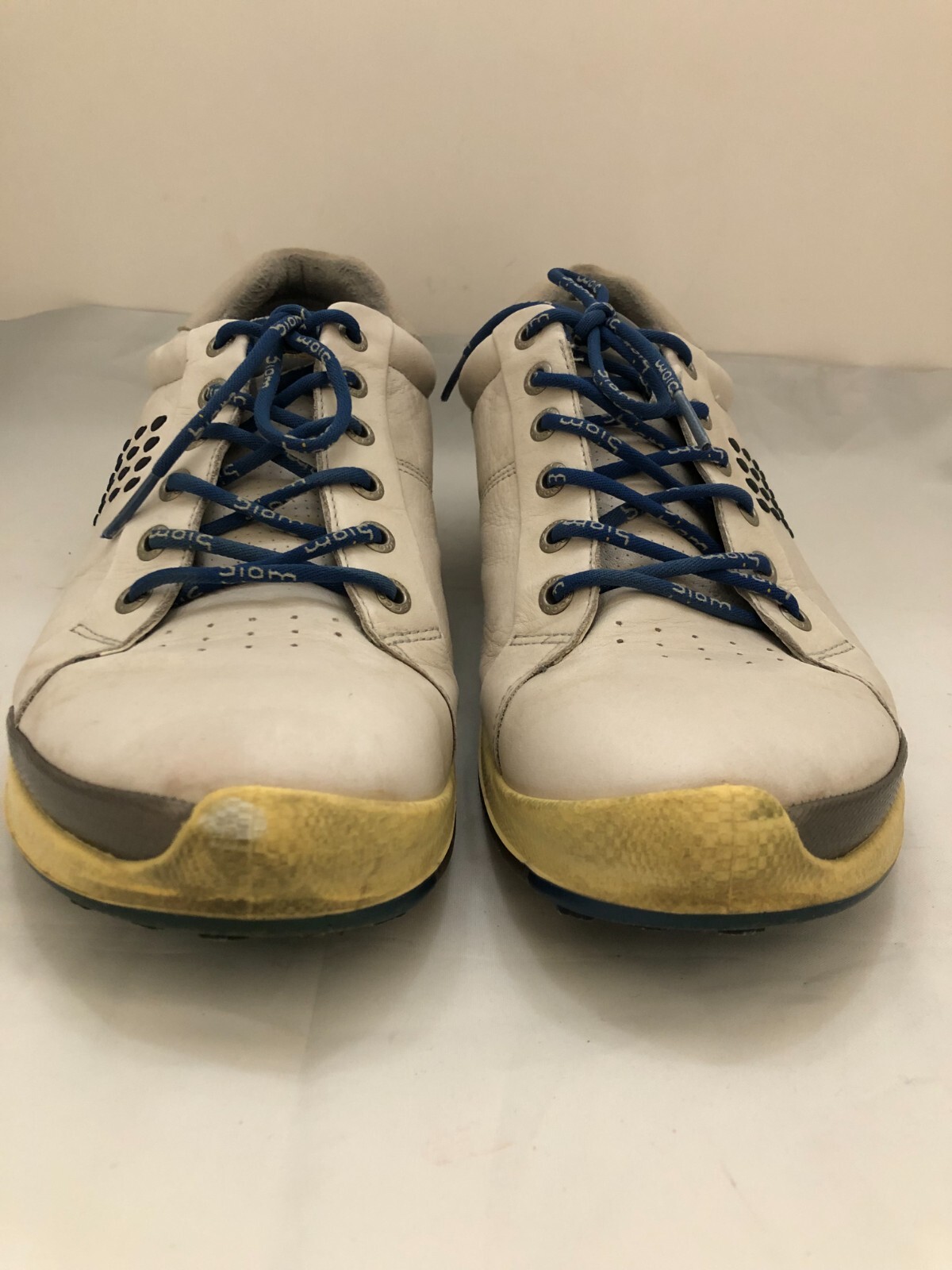 Ecco Biom Natural Motion Gray Yak Leather Spikeless G… - Gem