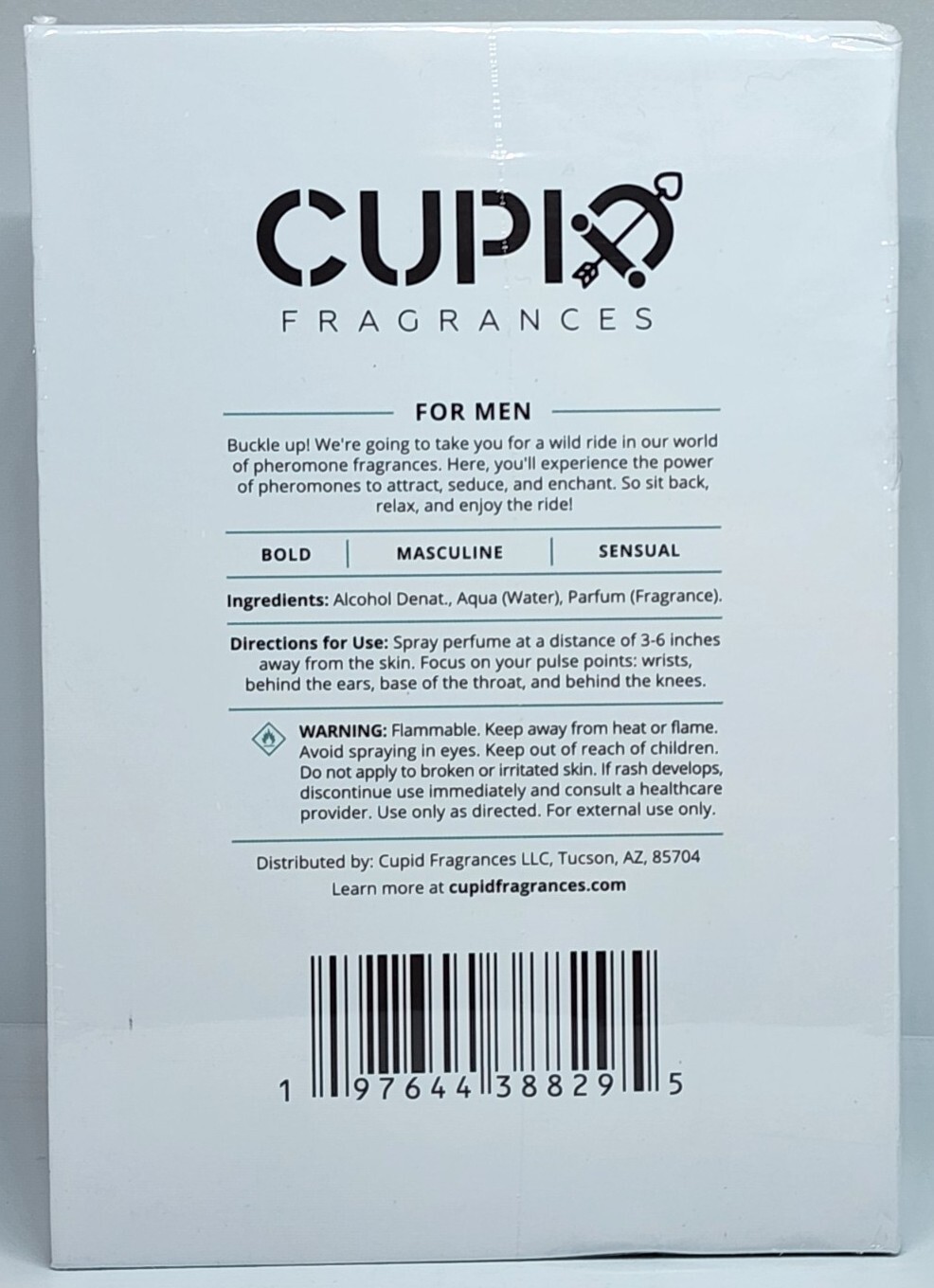 CUPID Brand Pheromones for Men to Attract Women Hypnosis 1.7oz 50ml New ...