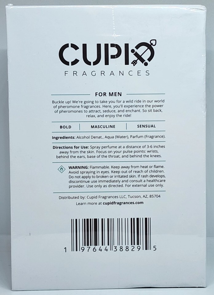 CUPID Brand Pheromones for Men to Attract Women Hypnosis 1.7oz 50ml New ...