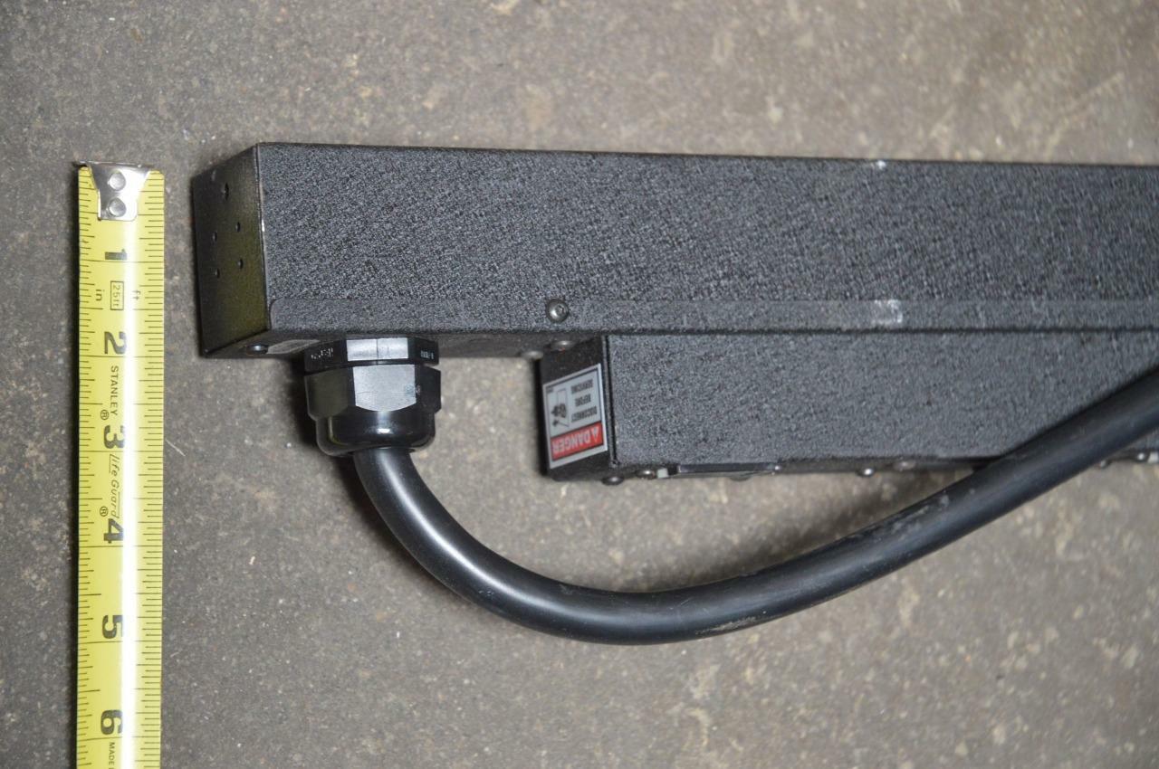 GEIST POWER STRIP XPBC240-103D20TL5 HV12050710 24A 125VAC 50/60HZ 66 ...