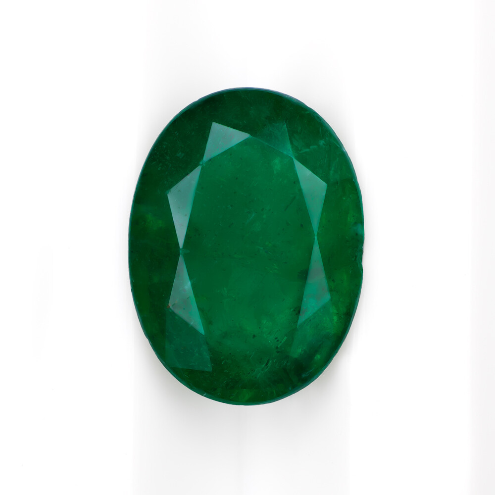 2.63c NATURAL EMERALD OVAL SHAPE CUT LOOSE STONE BRIGHT GREEN GEMSTONE ...