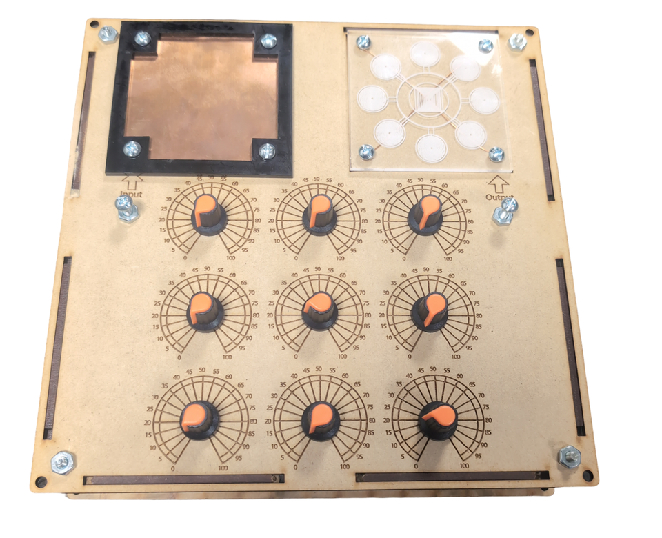 Radionic Machine Wishing Box, 9 dials and 5 sigils free to choose | eBay