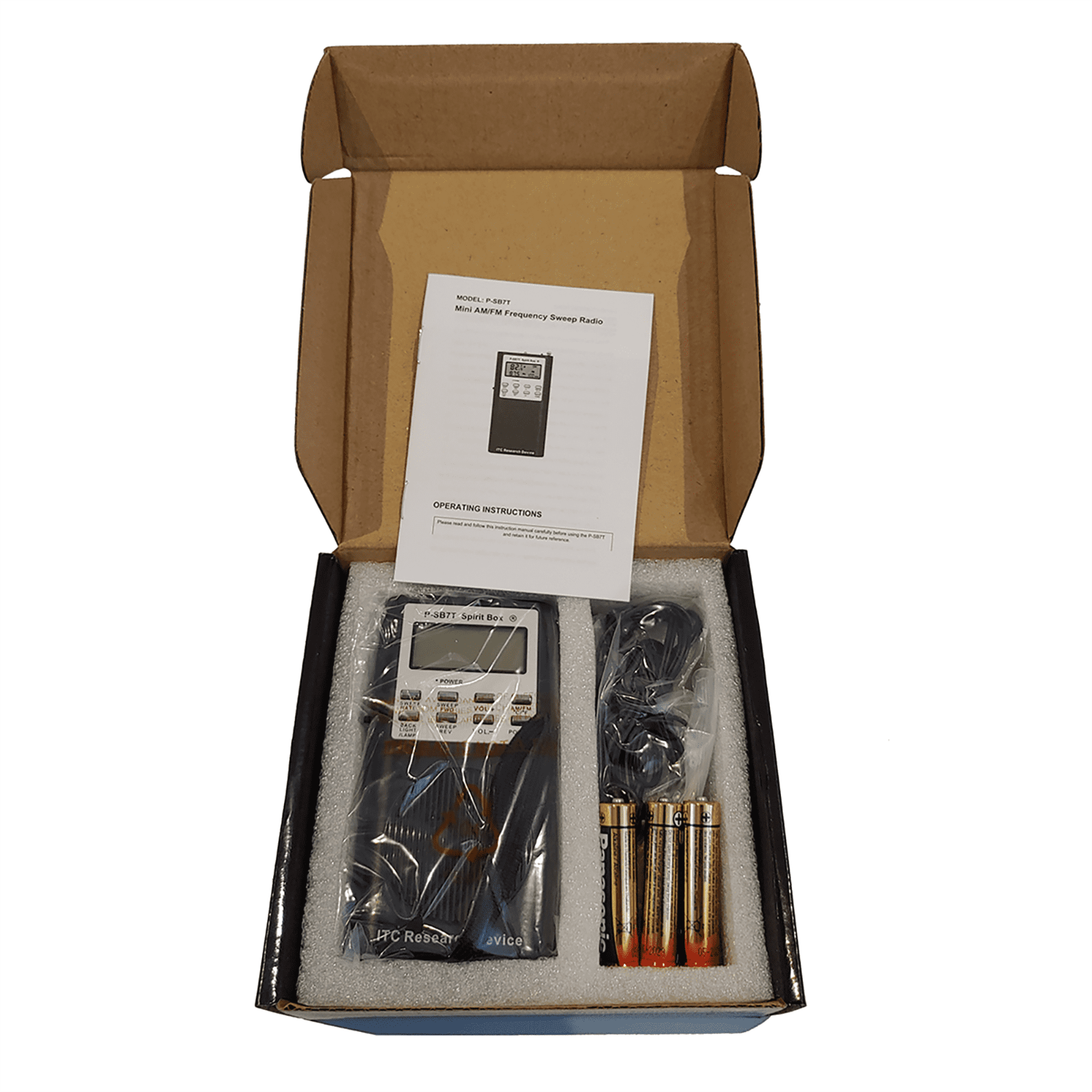 P-SB7T Rev 6 Spirit Box ITC Research FM/AM Ghost Box PSB7 Radio ...