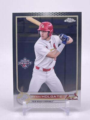 Ryan Holgate 2022 Topps Pro Debut Chrome #PDC-21 Palm Beach Cardinals ...
