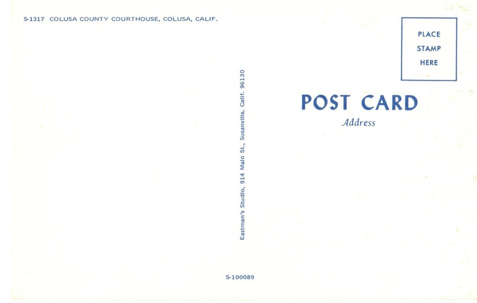 Colusa County Courthouse, Colusa, CA Postcard | eBay