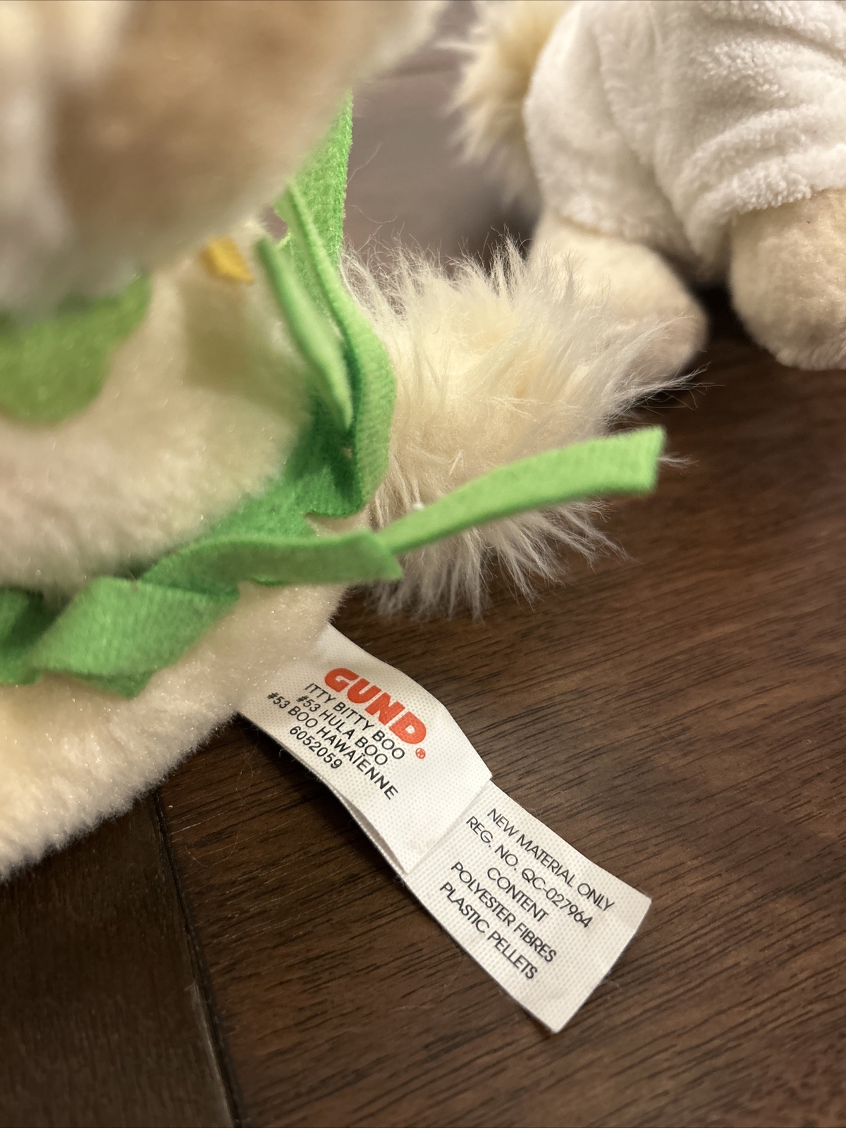 Gund Itty Bitty Boo #009 Bear Suit Pomeranian puppy Soft Toy Dog Plush ...