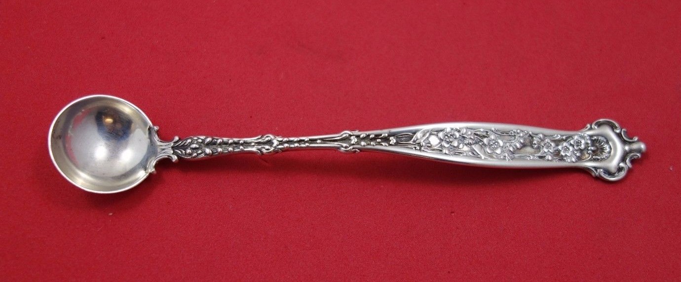 Dresden by Whiting Sterling Silver Mustard Ladle Original 5 1/4 ...