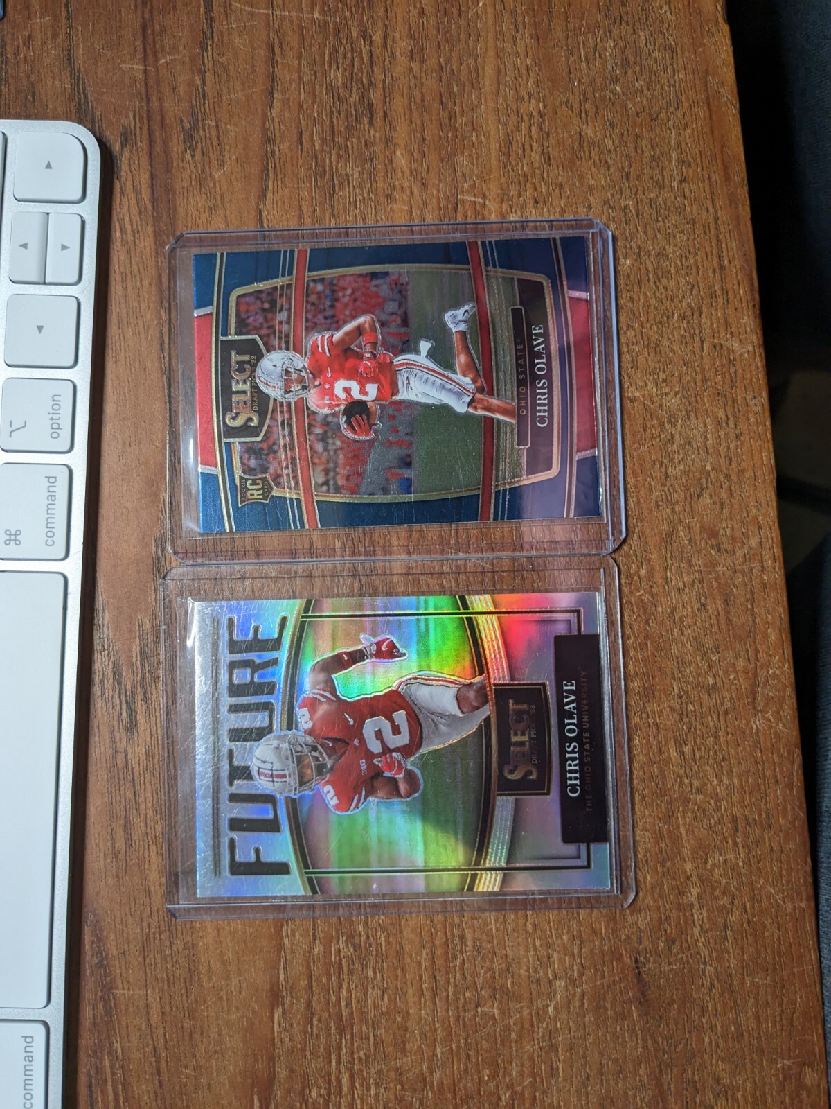 🏆🏈 Chris Olave rookie card RC Draft Picks OSU Ohio State set 2x cards🏈🏆 ...