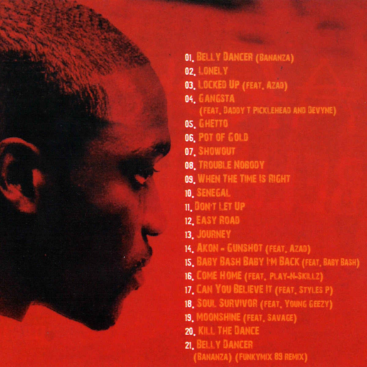 Akon Belly Dancer Album Cover