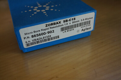 New HPLC column Agilent Zorbax SB-C18 1x50mm 3.5um RR StableBond 865600 ...