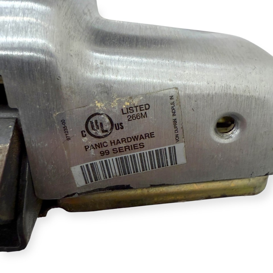 Von Duprin 99EO-WH Panic Rim Exit Device w/ Lever Trim 971235-00 266M ...