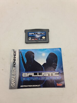 NINTENDO GAME BOY GAMEBOY ADVANCE GBA SUPER BALLISTIC ECKS VS SEVER USA ...