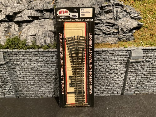 Atlas #280 HO Scale Code 100 Nickel Silver Wye Turnout. Switch. | eBay