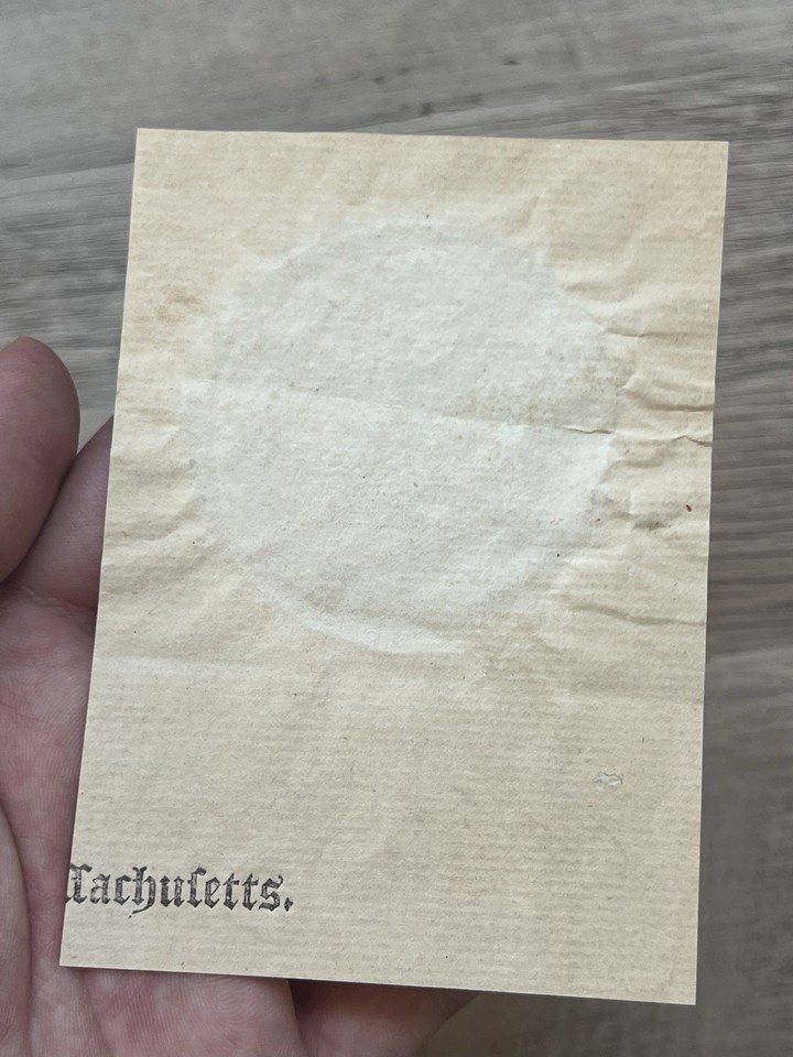 Caleb Strong Founding Father Autograph Massachusetts Politics Signed ...