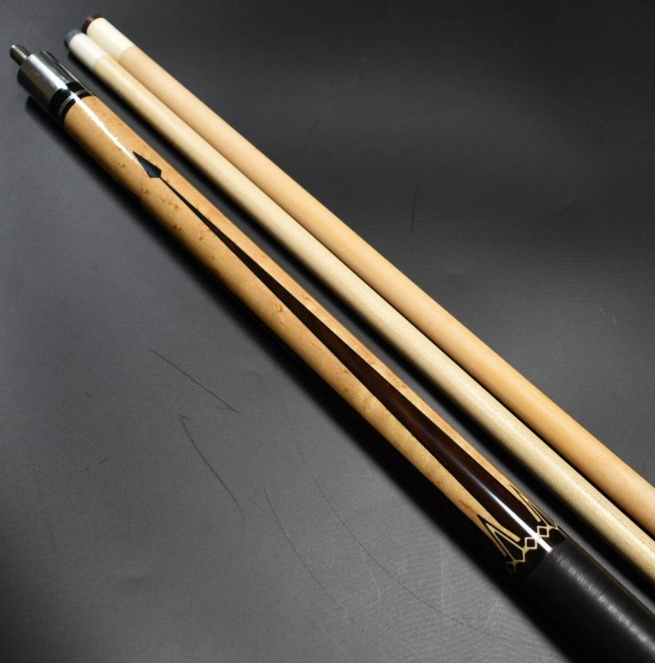 Vintage Jacoby Custom Cue 4-Prong 2 Shafts (Mezz & Hi-Tech) Pool ...