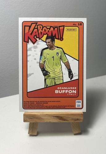 24|25 Panini Donruss FIFA Gianluigi Buffon Kaboom Case Hit SSP MINT 🔥🇮🇹 ...