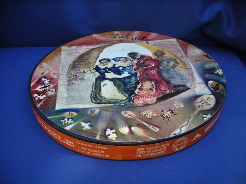 Vintage 1965 Springbok Salvador Dali Circular “Hello Dali” Puzzle ROUND ...
