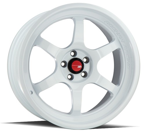 One 18x9.5 Aodhan AH08 AH8 5x114.3 30 White Wheel Rim 73.1 717416633677 ...