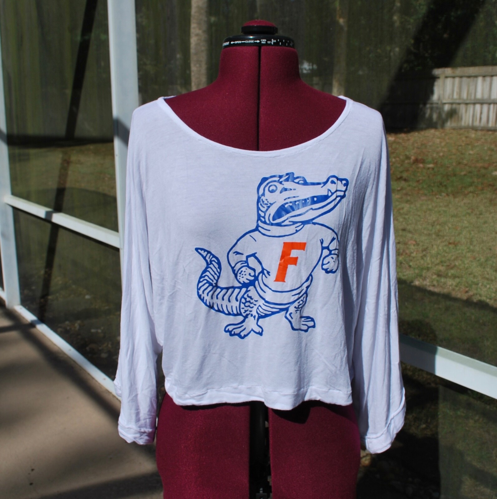 Florida Gators Cropped Game Day Dolman Sleeve Shirt 3/4 length sleeves ...