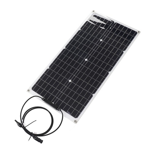 New Monocrystalline Solar Panel 50W 18V Solar Panel IP65 Waterproof | eBay