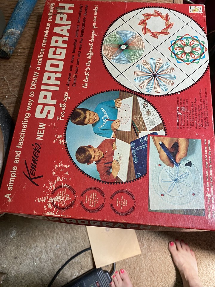 Vintage 1967 Kenner Spirograph No. 401 | eBay