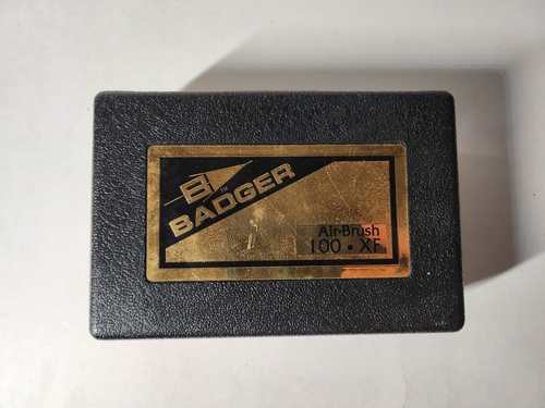 Badger 100-1-xf Gravity Feed Airbrush Air Brush w/ Case | eBay
