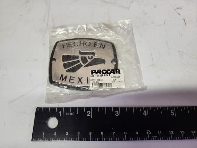 Hecho En Mexico Kenworth emblem # K281-3522R Paccar Mexican KW Decal ...