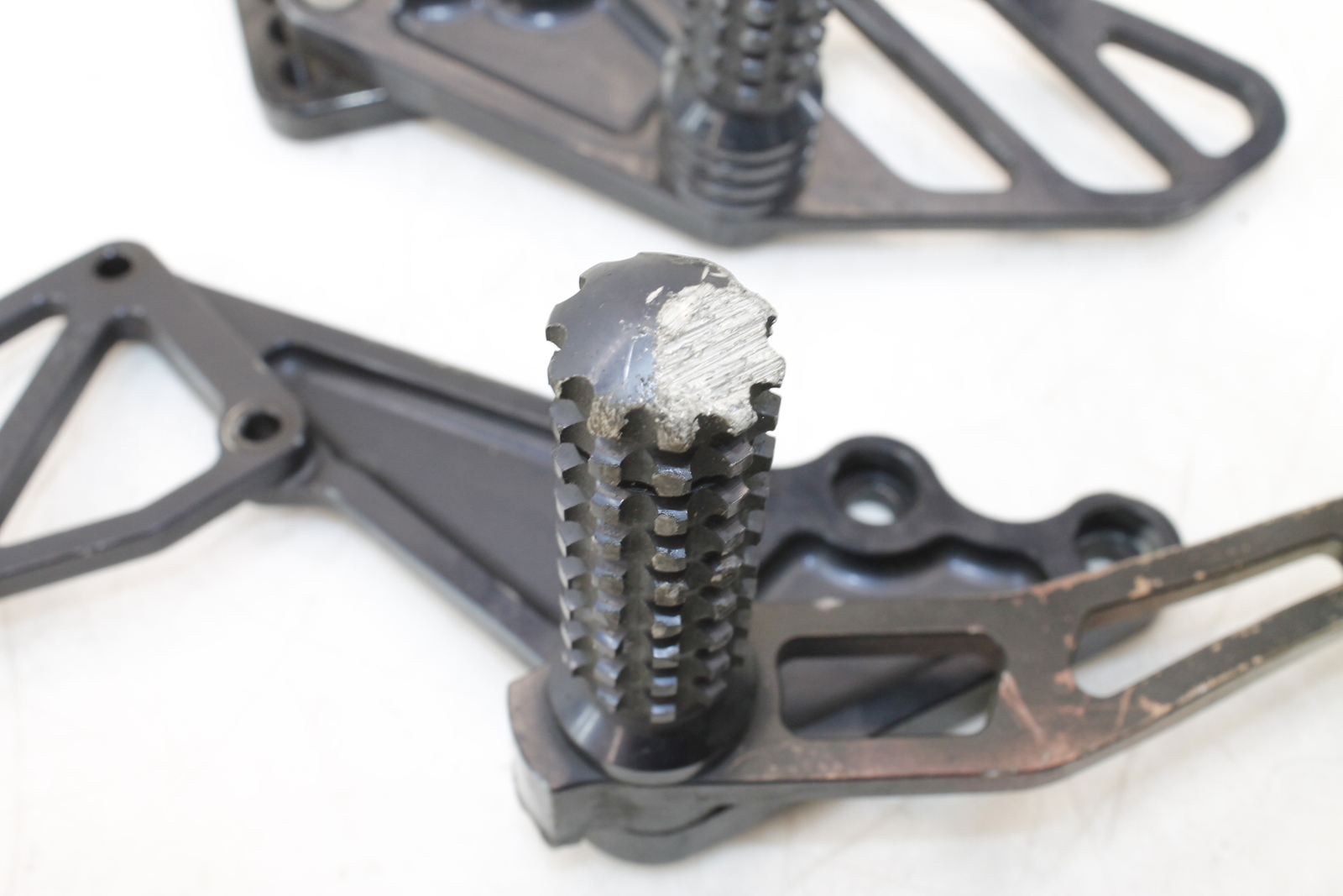 08-10 GSXR 750/600 REARSET REAR SET FOOT PEG RIGHT LEFT OEM LEVER PAIR ...