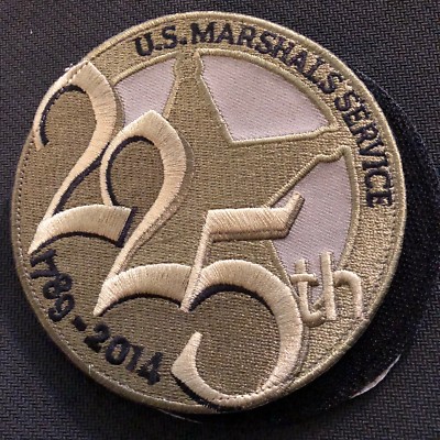 US Marshals Service - 225th Anniversary OD + V OD version patch Very ...