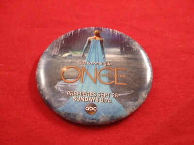 Elsa Is Coming To Once Upon A Time Disney ABC TV Show Promotional Pin ...