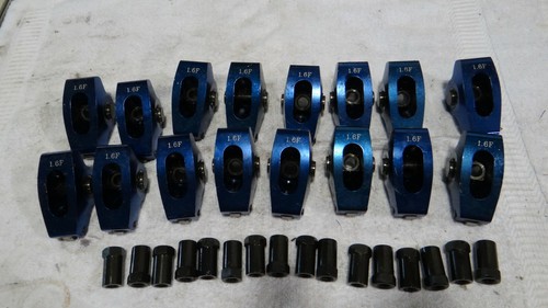 SB Ford 289 302 351 1.6 Ratio 3/8 Stud Roller Rockers and Locks | 3/8 ...