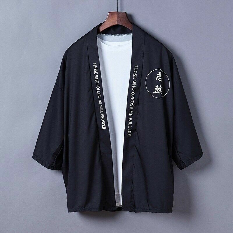 Women Retro Kimono Jacket Coat Tops Japanese Cardigan Outwear Yukata ...