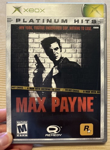 Max Payne - Platinum Hits - Microsoft XBOX - Complete in Box CIB ...