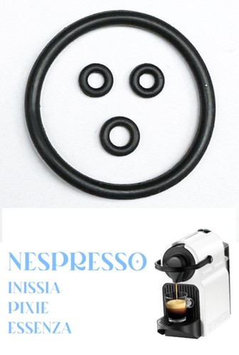 O-RING set for Nespresso De Longhi Krups INISSIA PIXIE ESSENZA Coffee ...