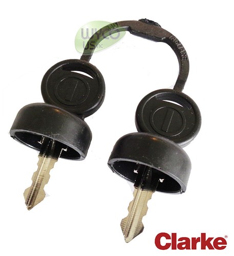 OEM SET OF 2 KEYS, COMPACT CLARKE FOCUS II BOOST, L20 WALK BEHIND ...