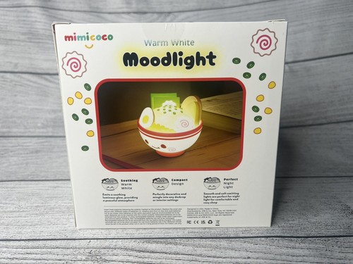 Mimicoco Kawaii Ramen Noodles Moodlight Warm White Nightlight NEW | eBay